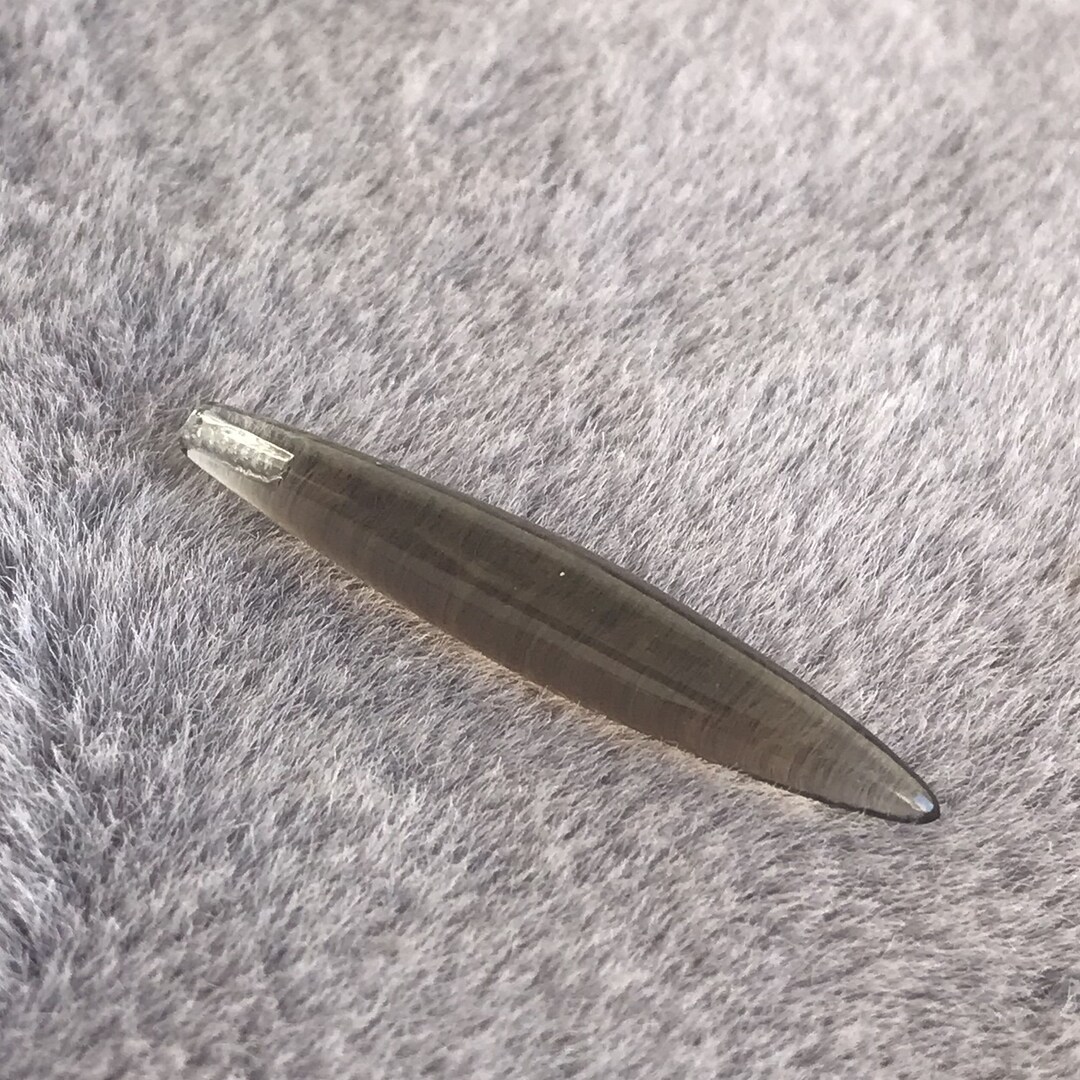 Special Long Spindle Shape 7.5ct Natural Smoky Quartz With Drilled Hole ...
