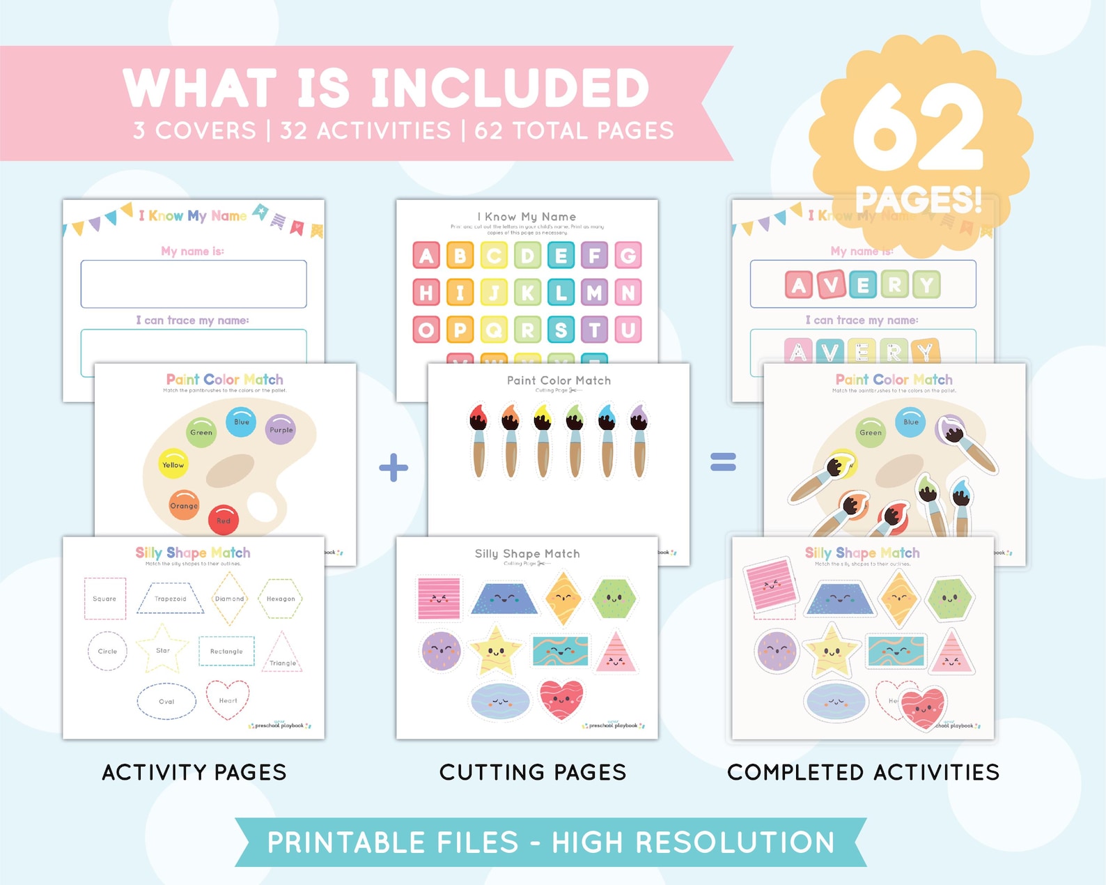 Preschool Busy Book, Toddler Learning Binder, Homeschool Morning Binder ...