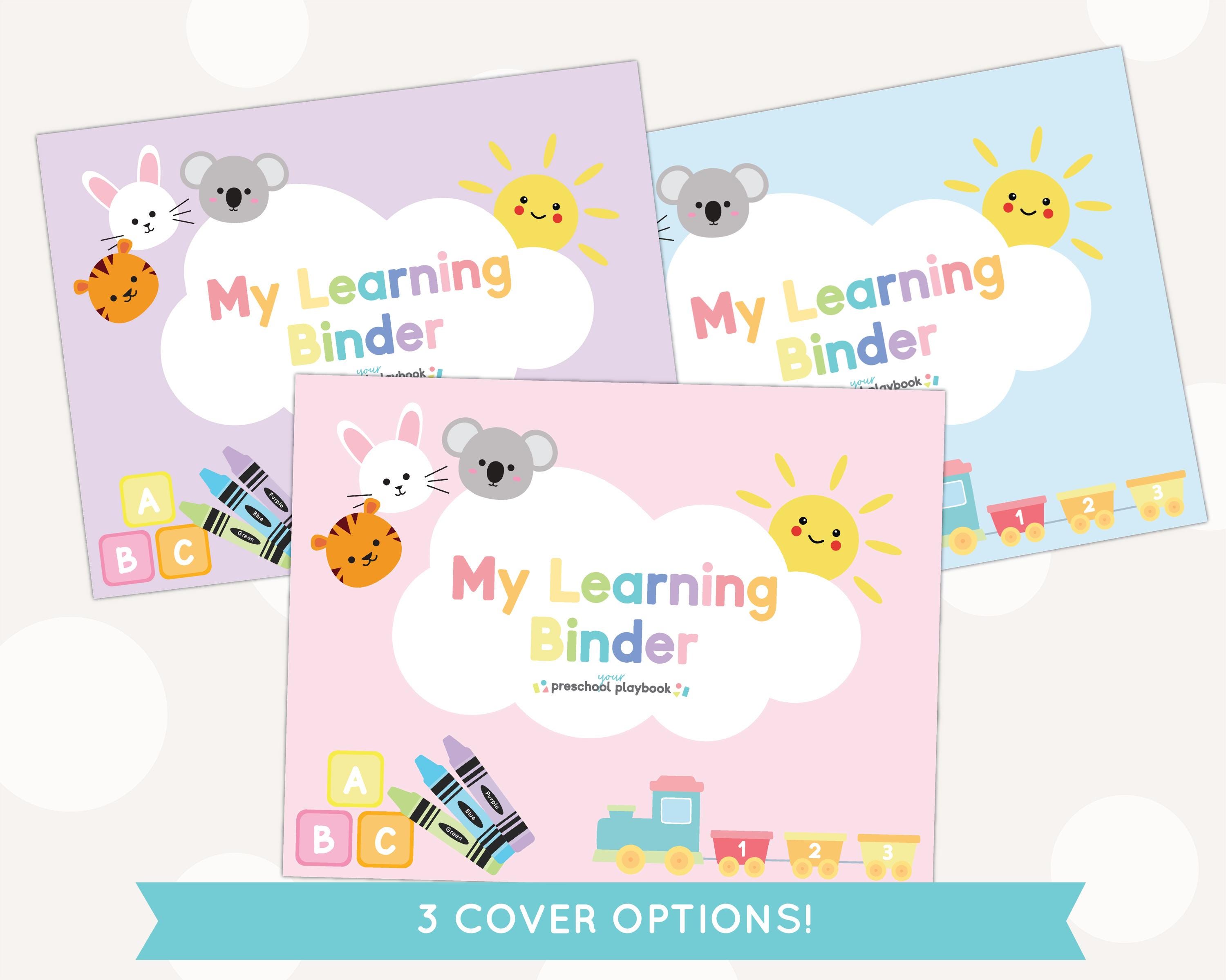 Toddler Busy Book, Homeschool Preschool, Morning Work, Learning Binder ...