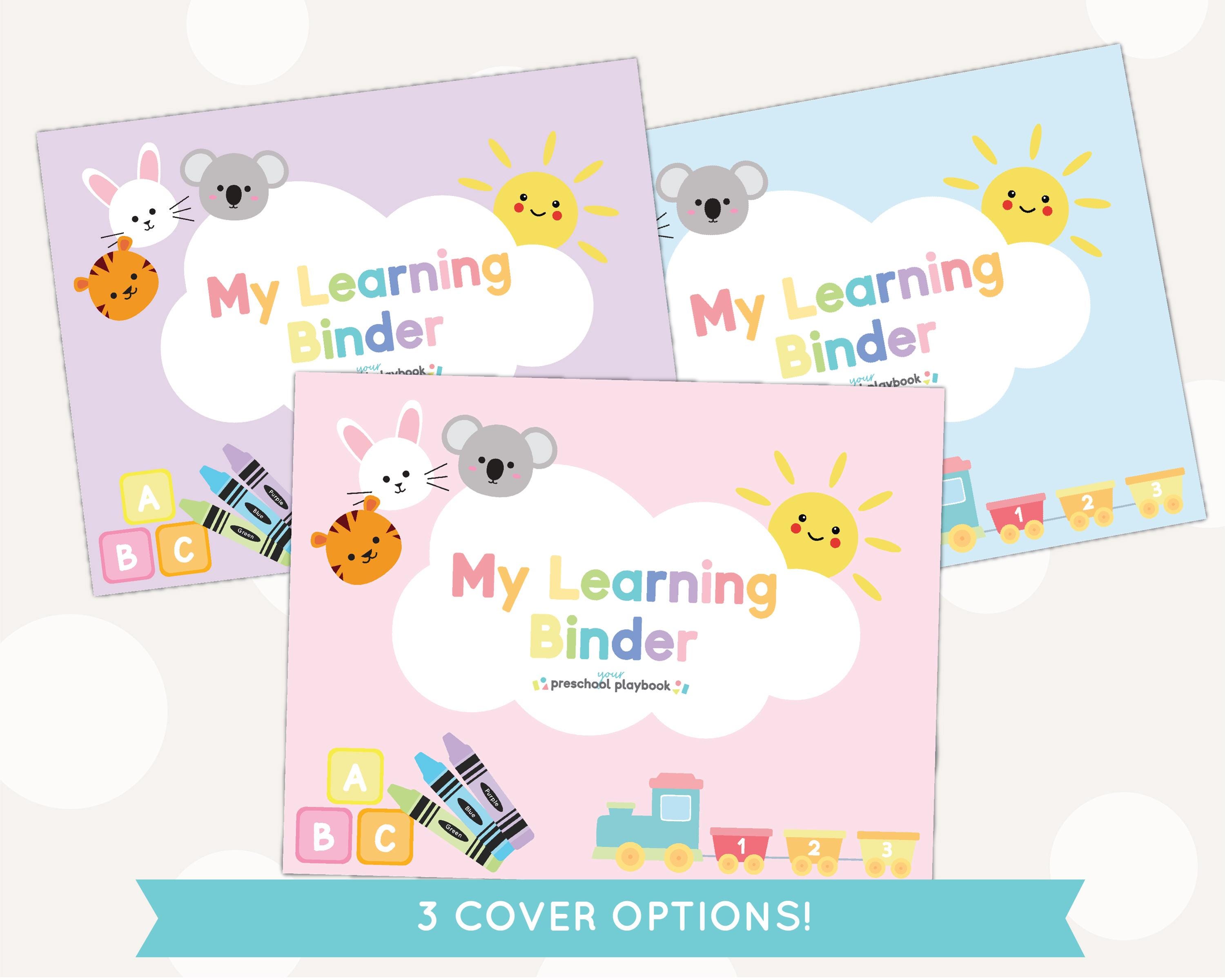 Preschool Busy Book, Toddler Learning Binder, Homeschool Morning Binder ...