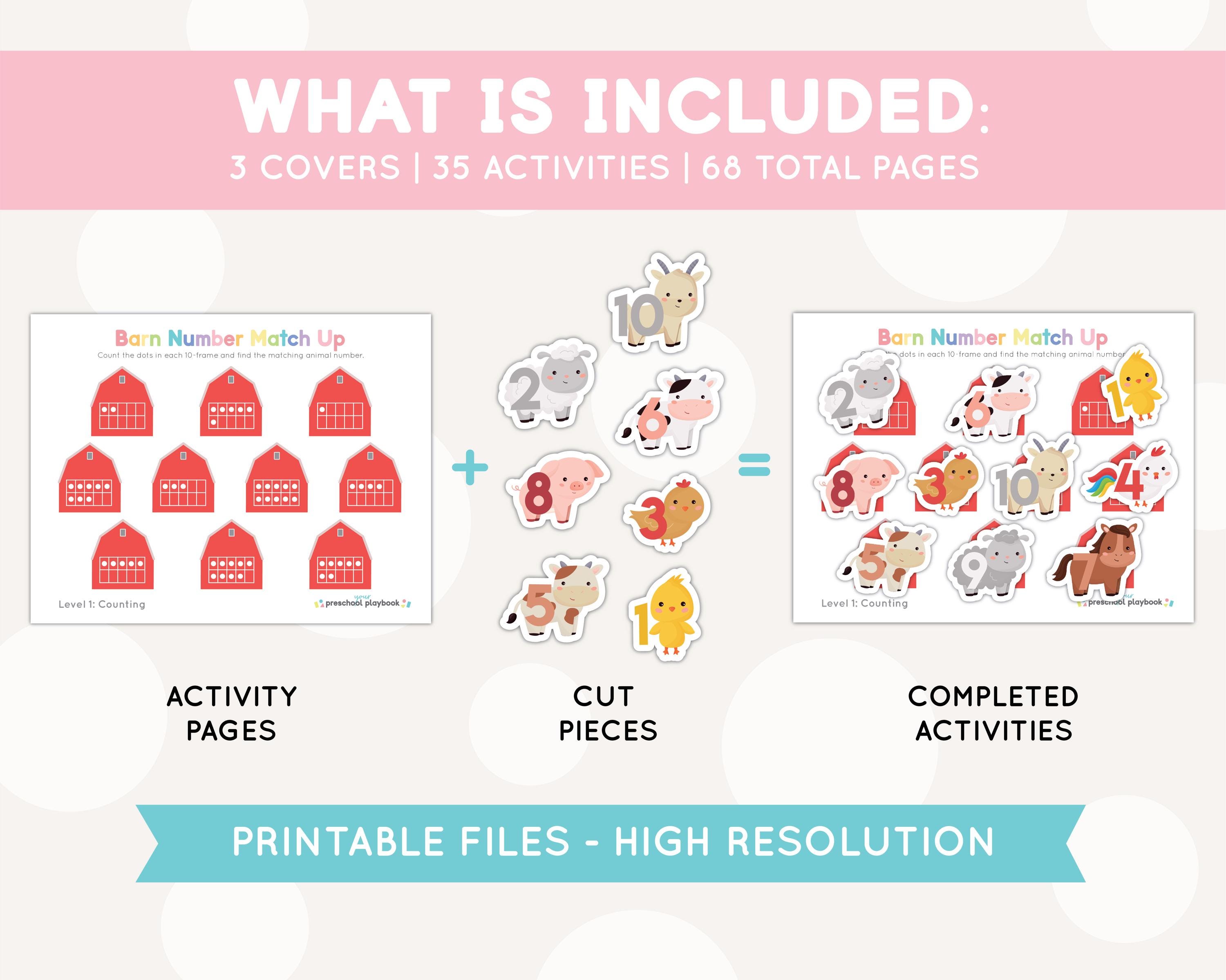 Homeschool Preschool, Morning Work, Morning Binder, Toddler Busy Book ...