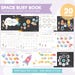 Toddler Busy Book, Space Theme, Preschool Learning Binder, Quiet Book ...