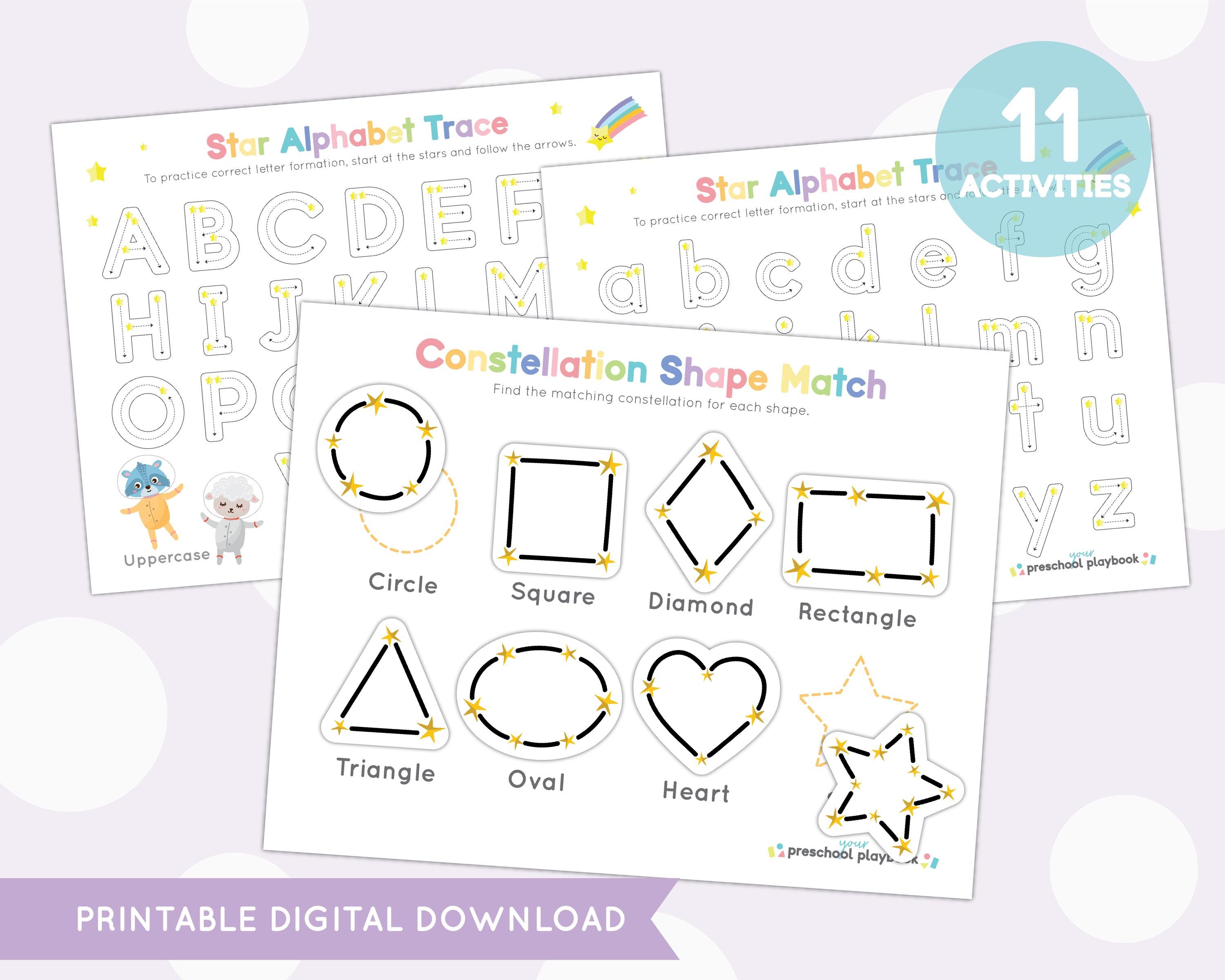 Toddler Busy Book, Space Theme, Preschool Learning Binder, Quiet Book ...