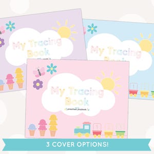 Tracing Pages, Preschool Worksheets, Toddler Busy Book, Homeschool ...