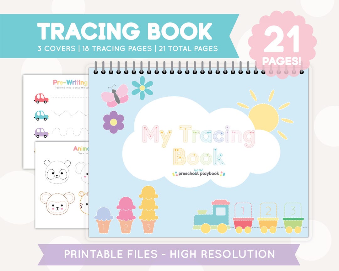 Tracing Pages, Homeschool Preschool, Toddler Busy Book, Morning Work ...