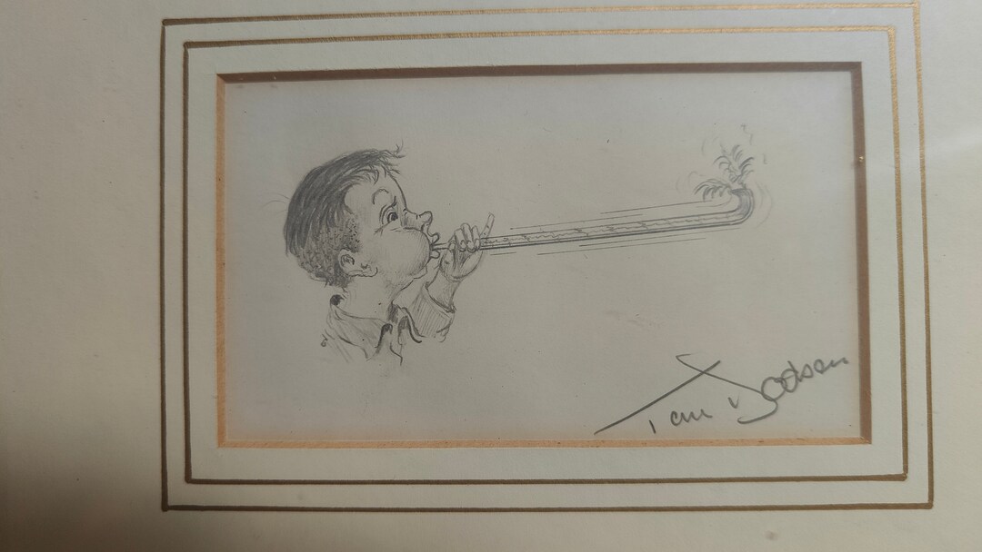 Tom Dodson Signed Original - Etsy