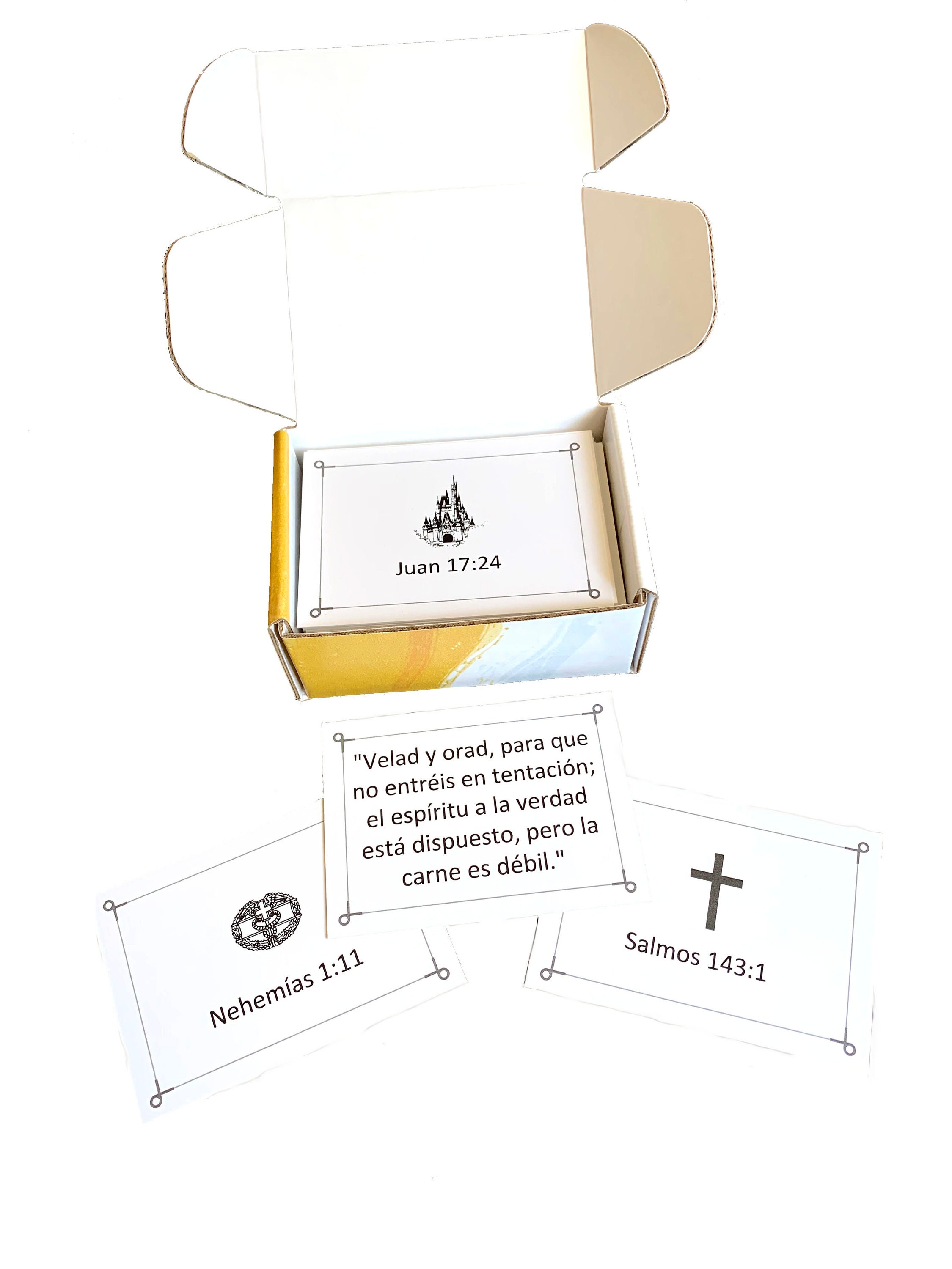 Agape Flashcards - Spanish Bible Scripture Study: Estudio De Las ...