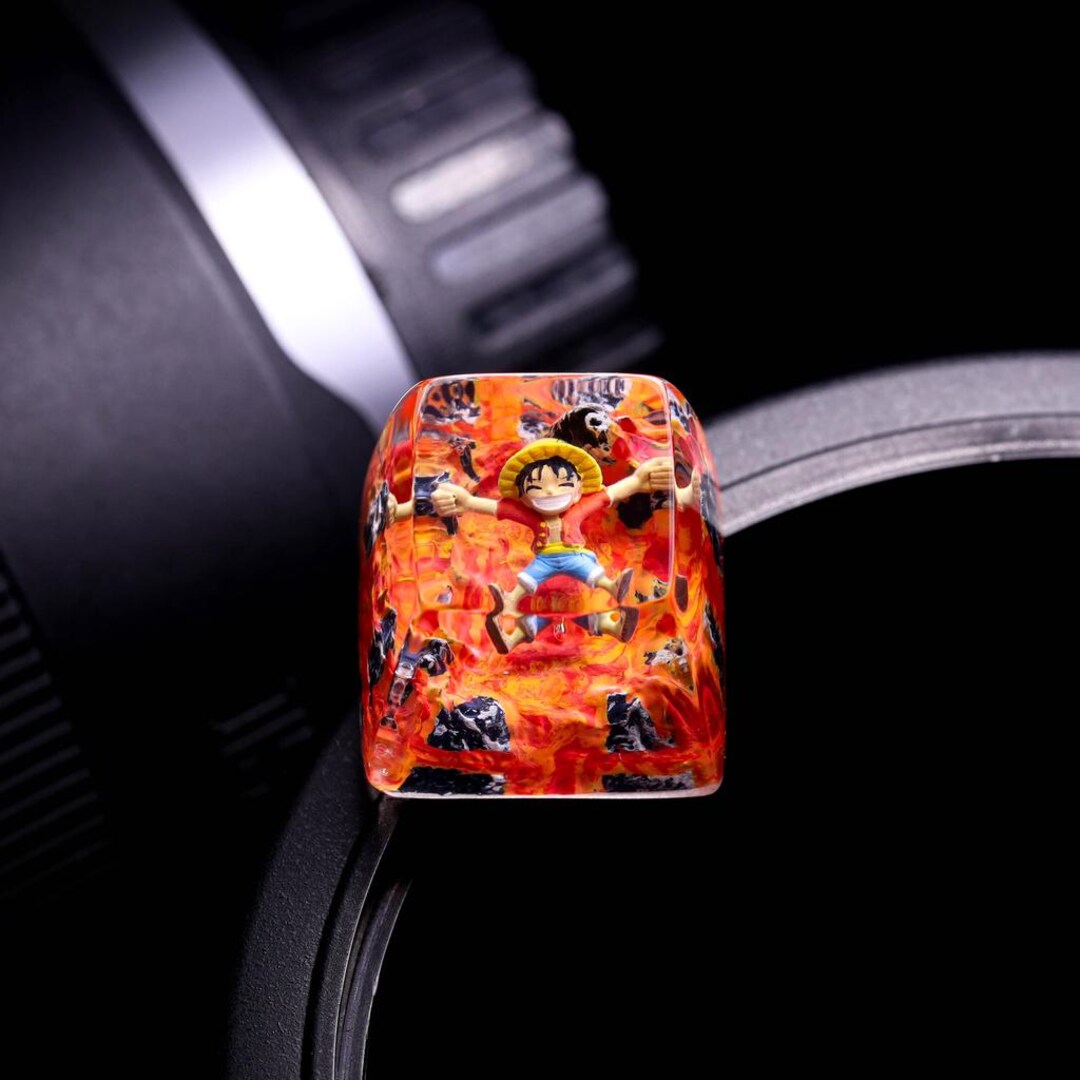 One Piece Keycaps, Luffy Keycap, Plastic Keycap, Esc Keycap, Custom ...