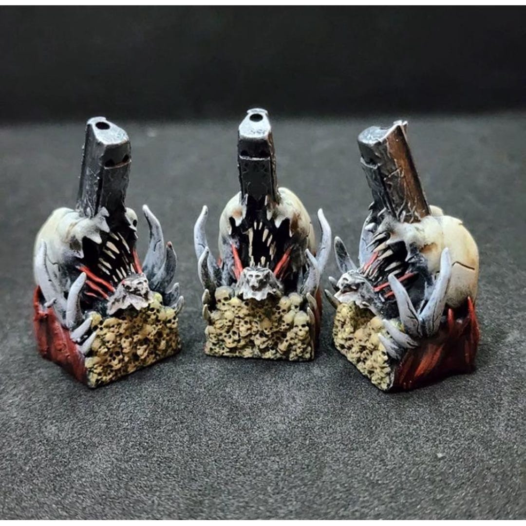 Chainsaw Man Keycap, Devil Gun Resin Keycap, Esc Keycap, Custom Keycap ...