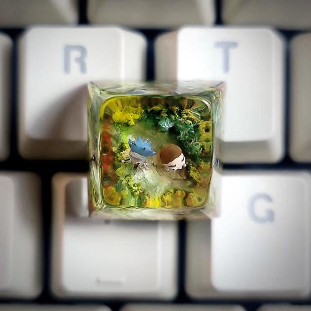 Rick and Morty Keycaps, Animated Mechanical Keyboard Buttons, SA Cherry ...