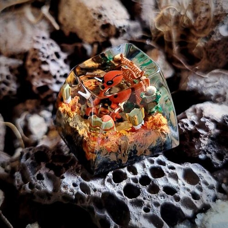 Deadpool Keycap, Mechanical Keyboard Button Deadpool Character in the ...