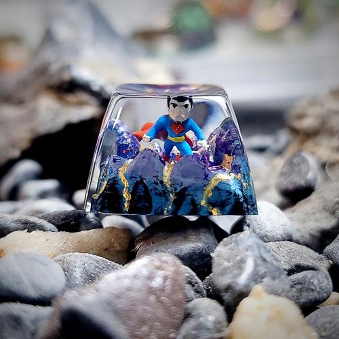 DC Keycaps Justice League, DC Superhero, Mechanical Keyboard Buttons ...