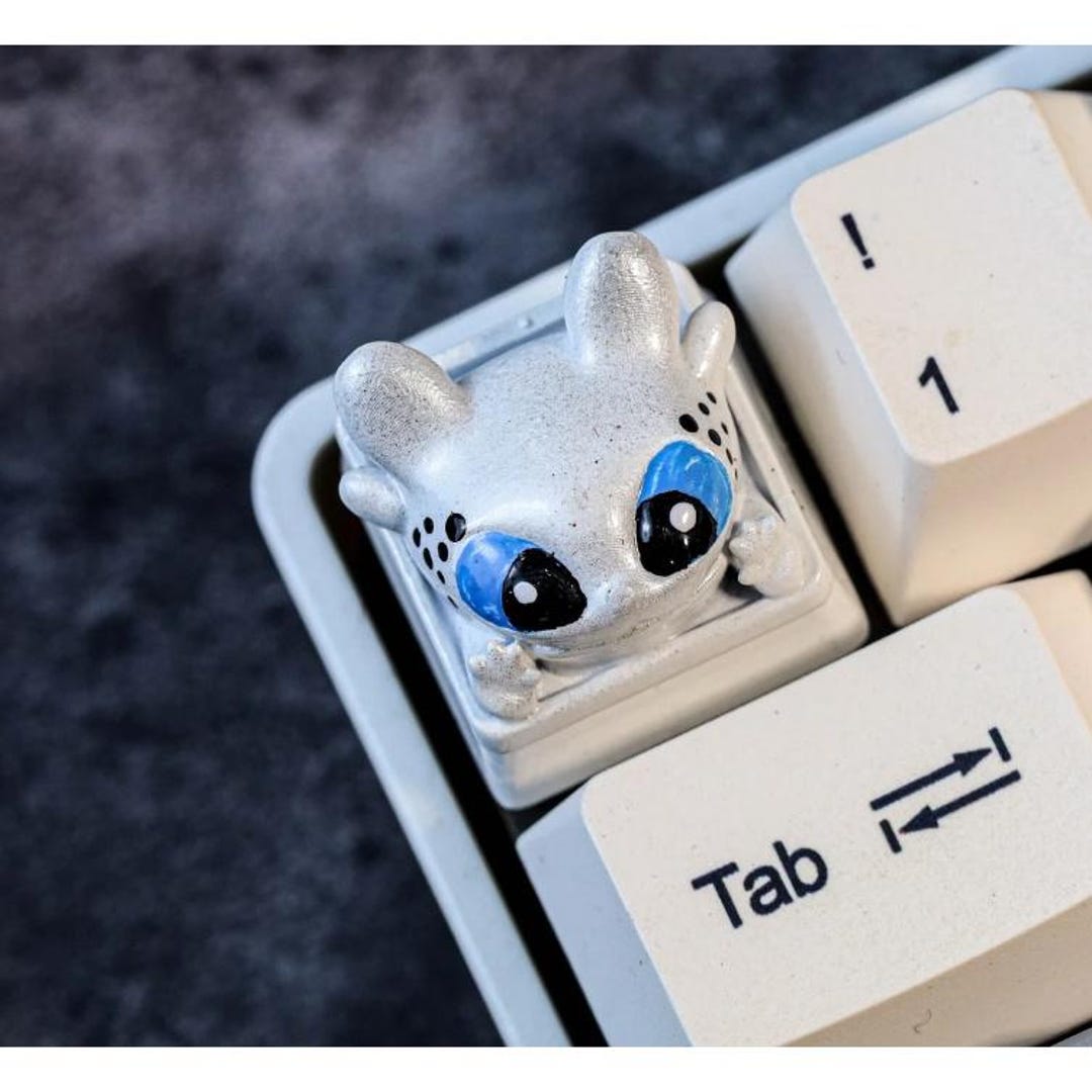 Toothless Dragon Keyboard Button, Toothless Keycap, Can Be Used as a ...