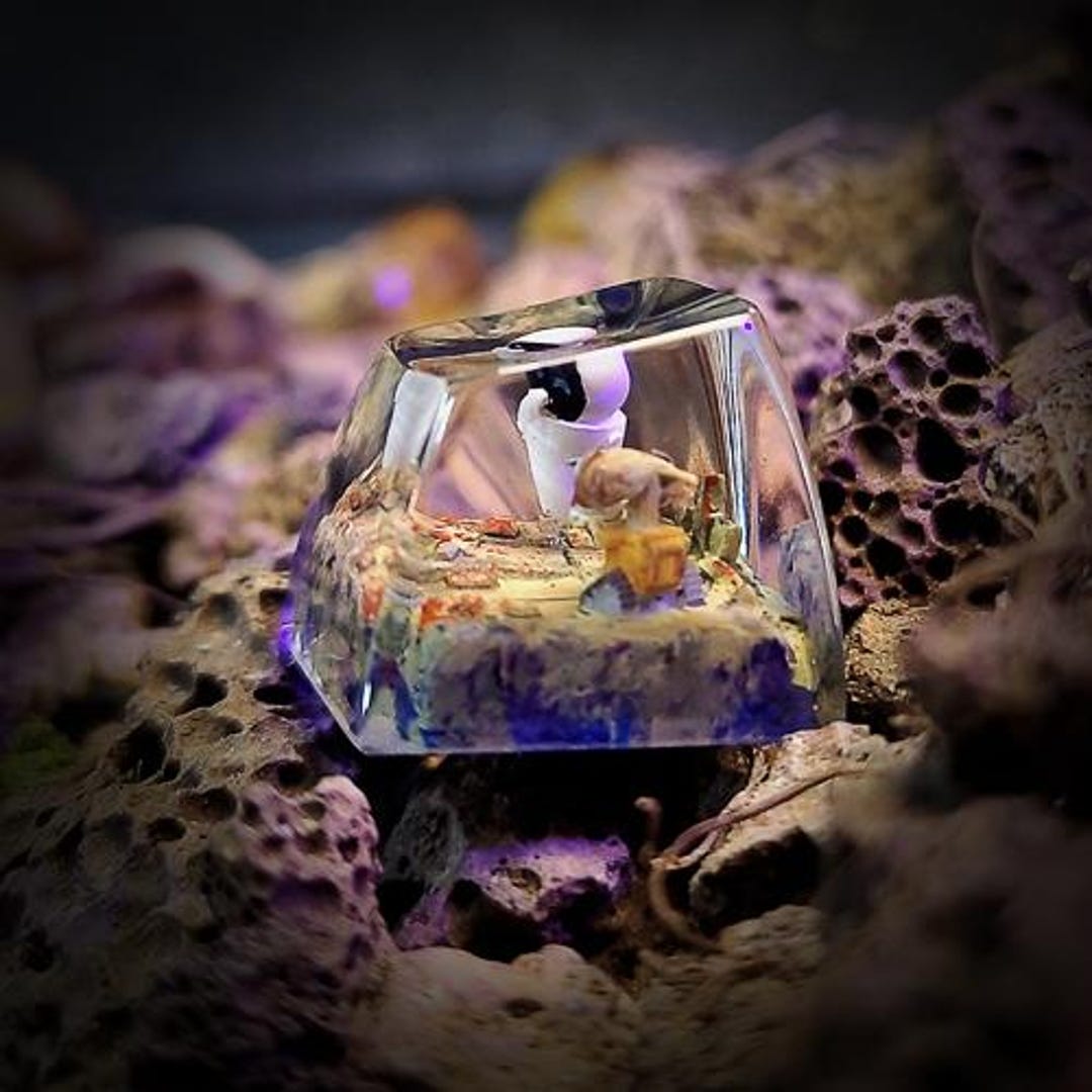 Wall E Keycap, Eve Keycap, Mechanical Keyboard Button Character Wall E ...