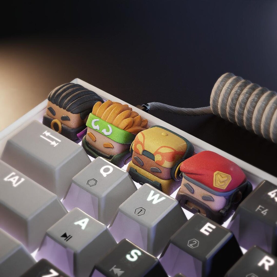 Keycap Valorant,keycap Reyna,sky,brimstone,raze, Esc Keycap, Custom ...