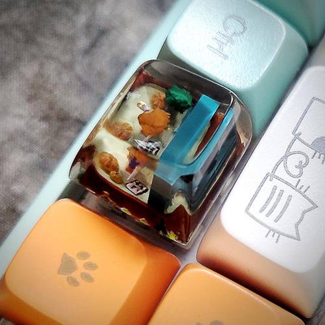 Ghost Doll Keycap, Halloween Keycap, Chucky Keycap, Halloween Theme ...