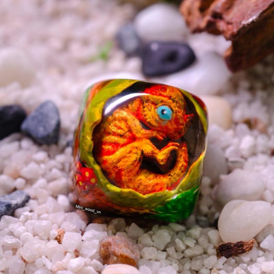 Plastic Dinosaur Keycap.dinosaur Artisan Keycap, Esc Keycap, Custom ...