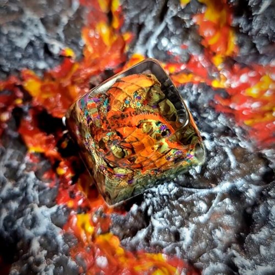 Bone Dragon Keycap, Mechanical Keyboard Button, Custom Keyboard Button ...