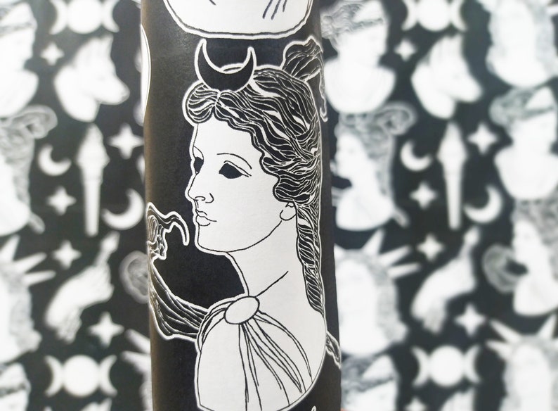 Witchy Greek Mythology Wrapping Paper Occult Greek Goddess - Etsy
