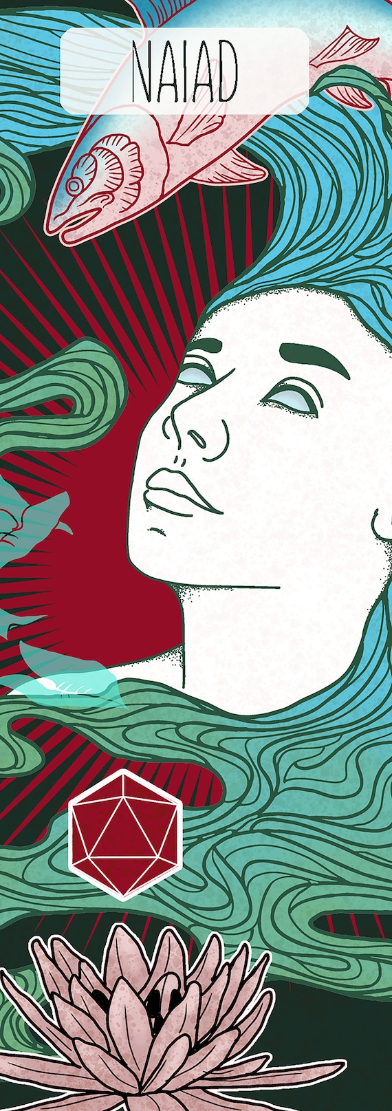 Art & Collectibles Giclée Prints maiden Naiad Greek mythology goddess ...