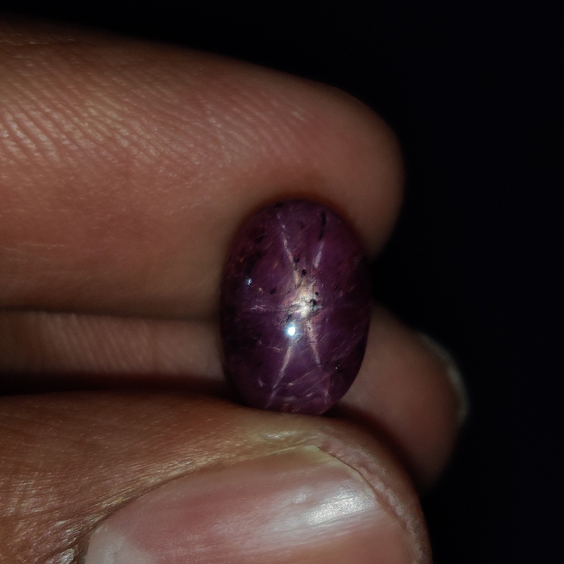 RUBY Star ruby cabochon natural ruby star sapphire | Etsy