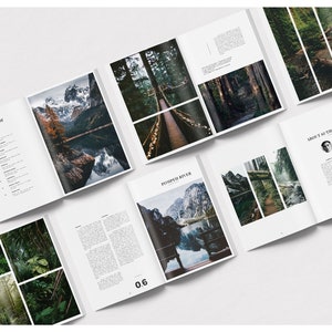 Canva Template. Redleaf Nature Magazine Template. Ebook Template ...