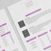 Alexander Resume Template Instant Download for Word Minimalis ...