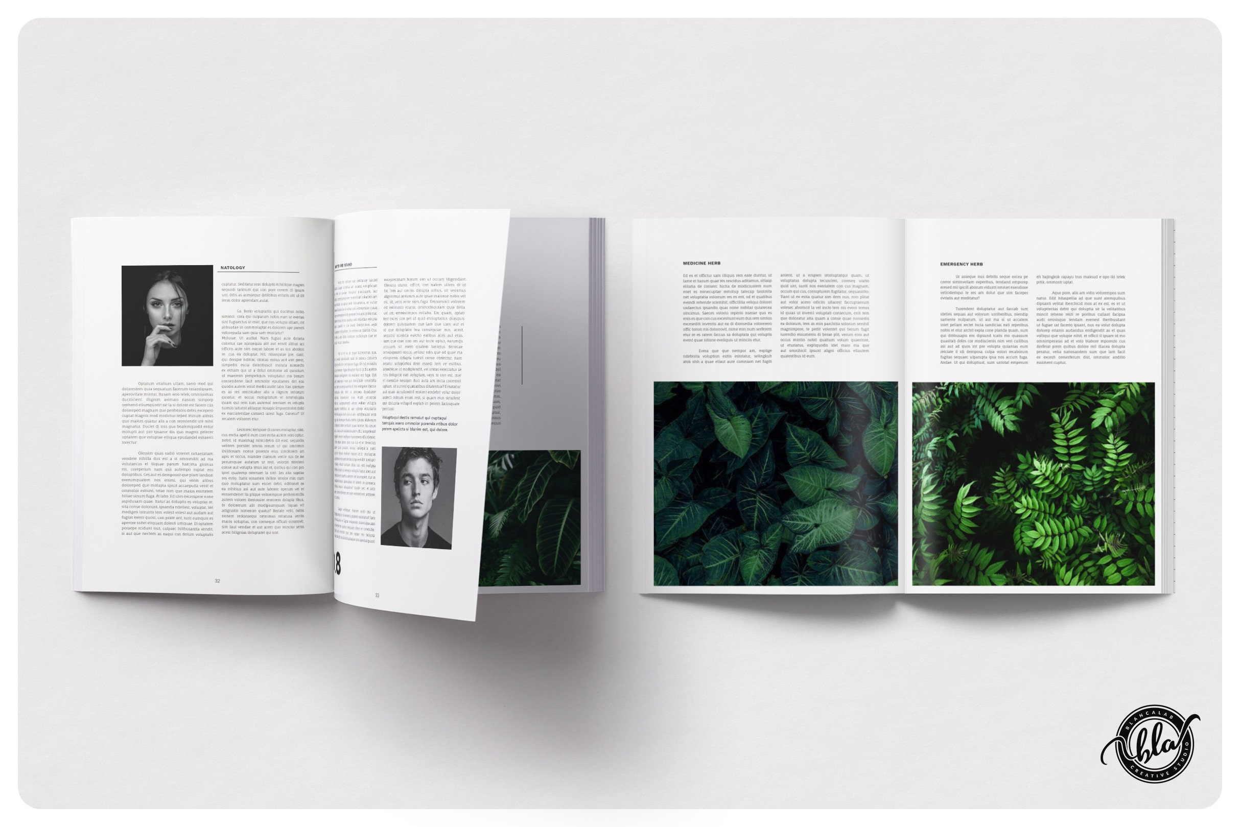 Canva Template. Redleaf Nature Magazine Template. Ebook Template ...