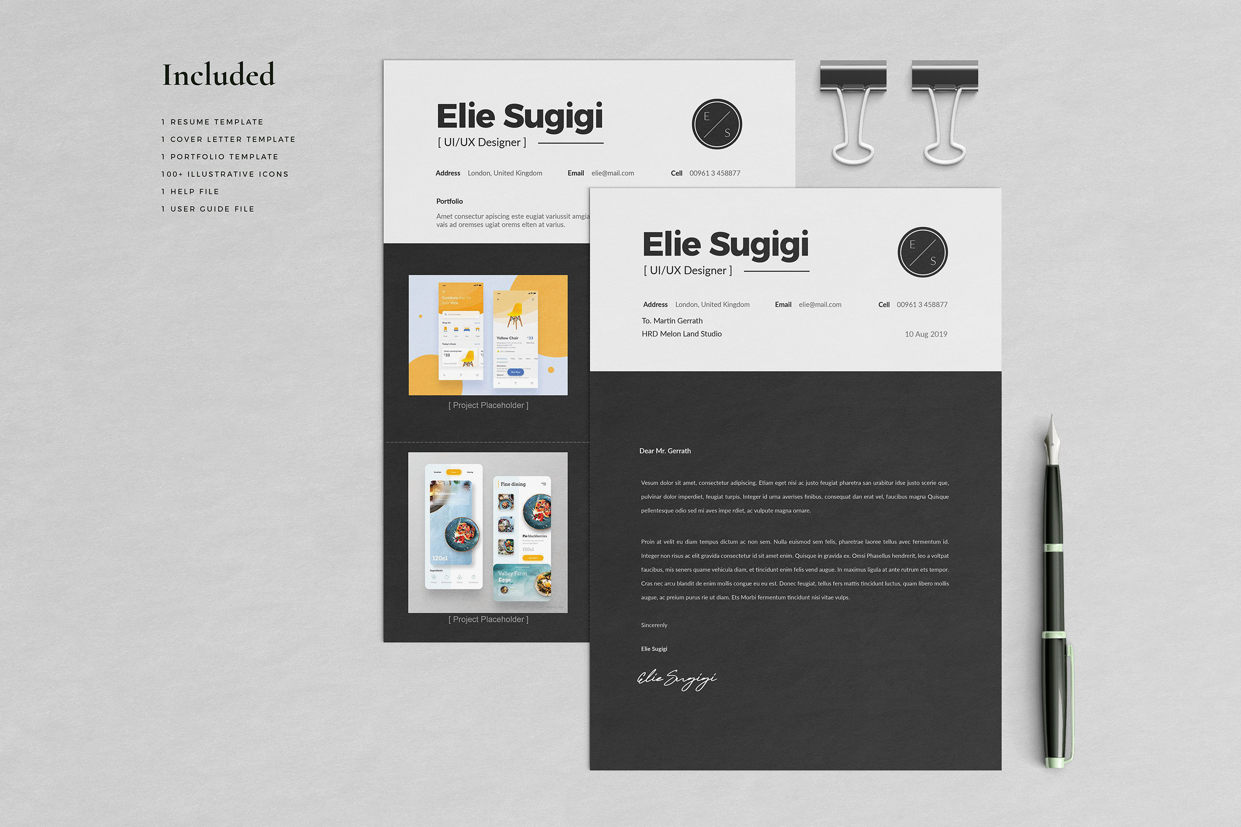 Ellie Resume Template Instant Download for Word Professional - Etsy Canada