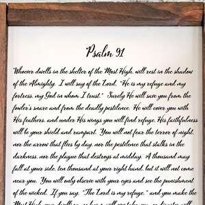 Psalm 91 Svg, Christian Print Svg,christian Wall Art Svg,christian ...
