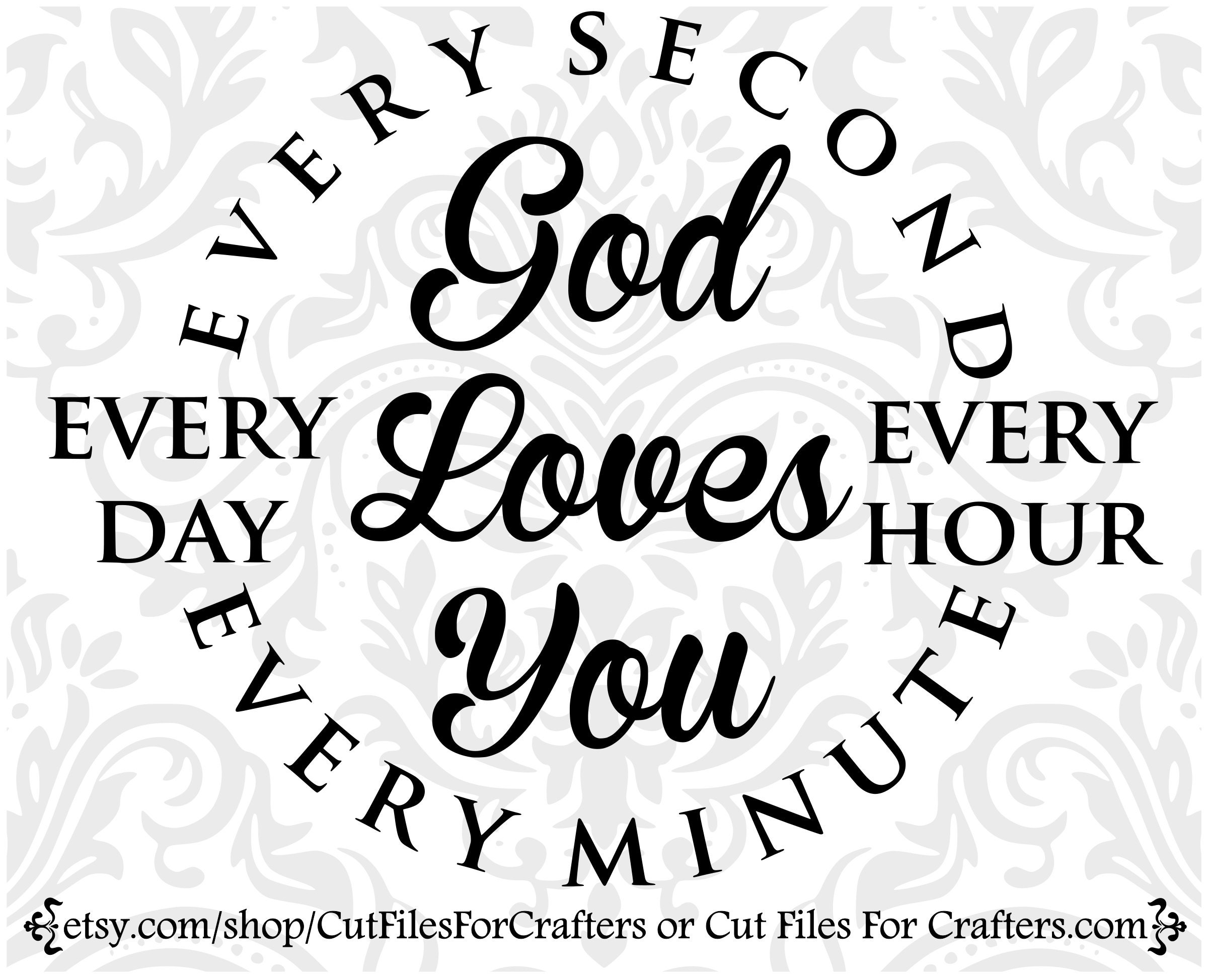 God Loves You Printables