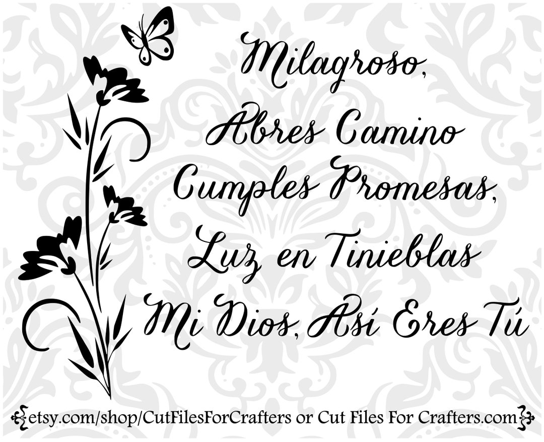 Milagroso Abres Camino Cumples Promesas Luz En Tinieblas Mi Dios Así ...