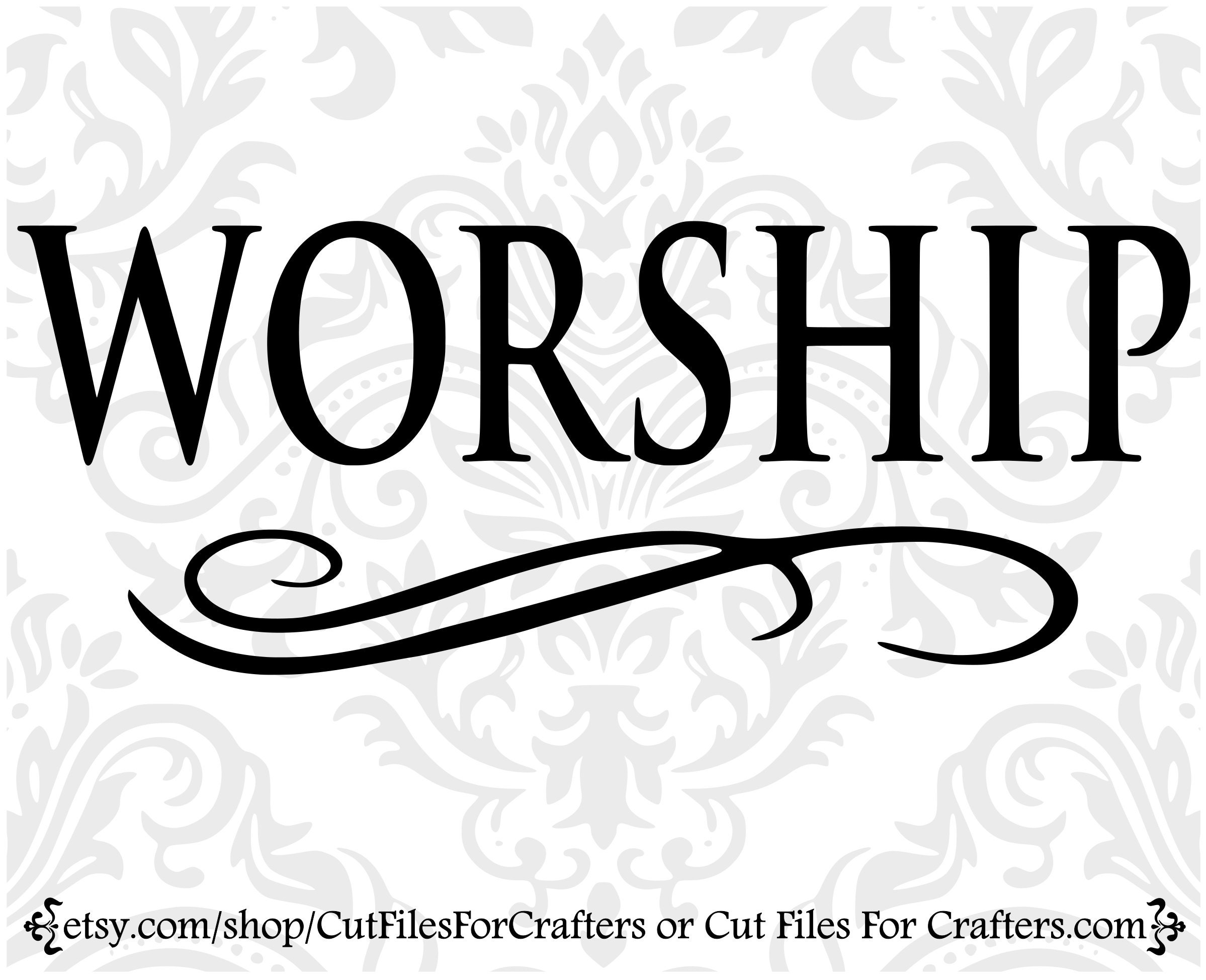 Clip Art Worship God Alone