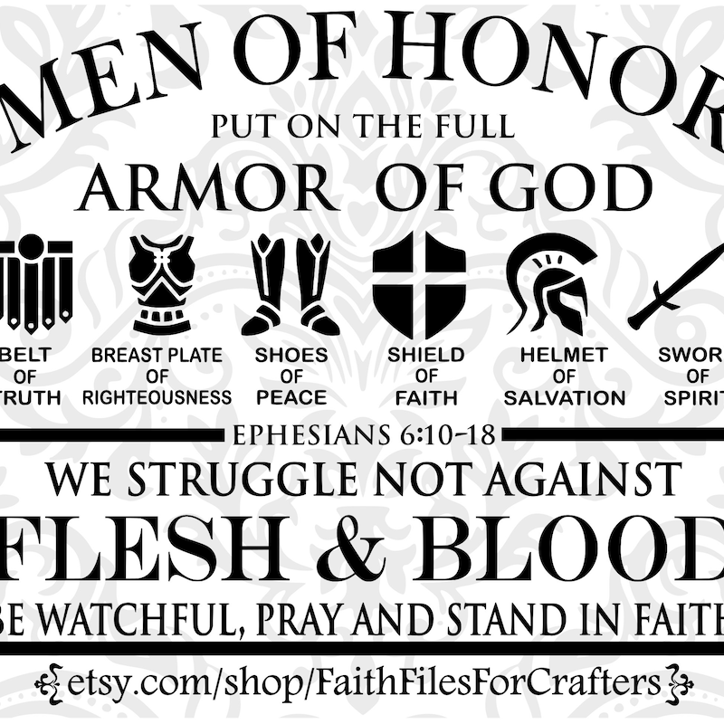 Ephesians 6 Stand Firm Svg - Etsy