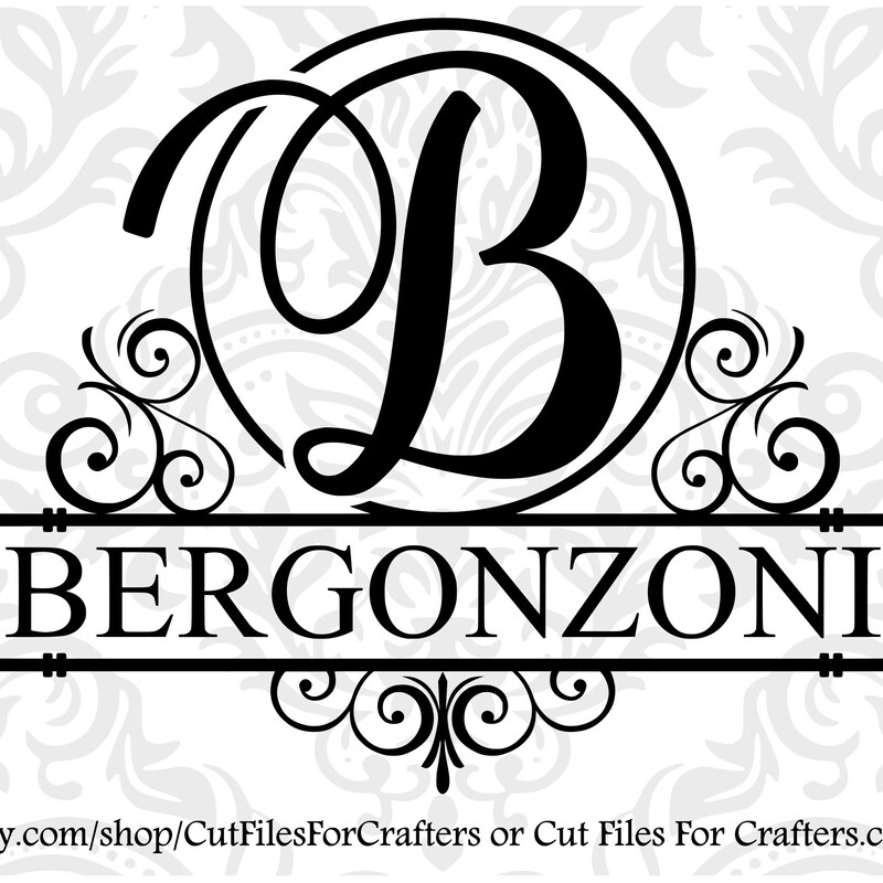 Monogram Svg - Etsy