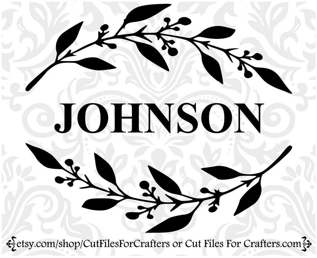 Personalized Monogram Svg, Personalized Family Monogram Svg ...