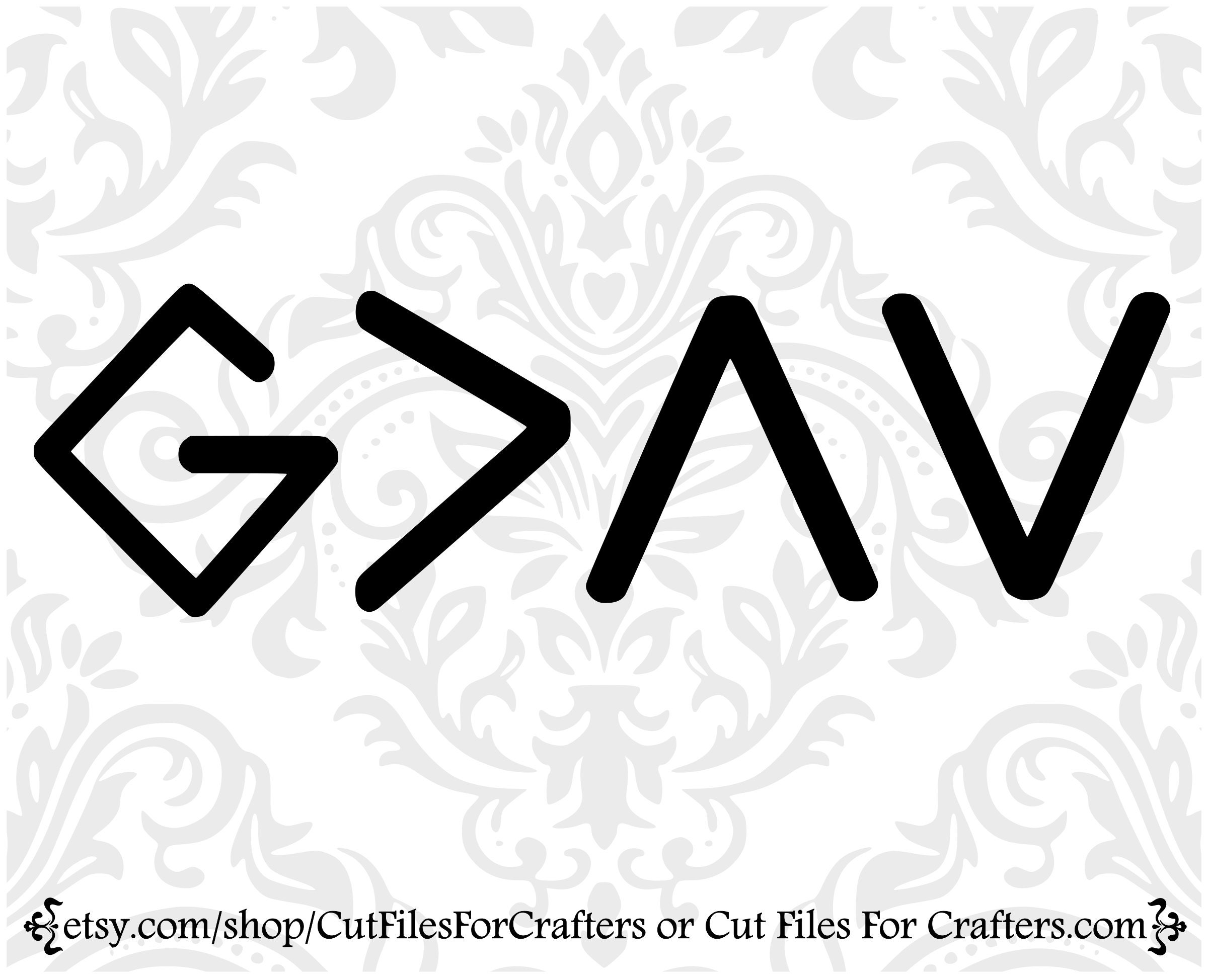 God Is Greater Than Your Highs and Lows SvgChristian | Etsy God Is Greater Than Your Highs and Lows SvgChristian | Etsy