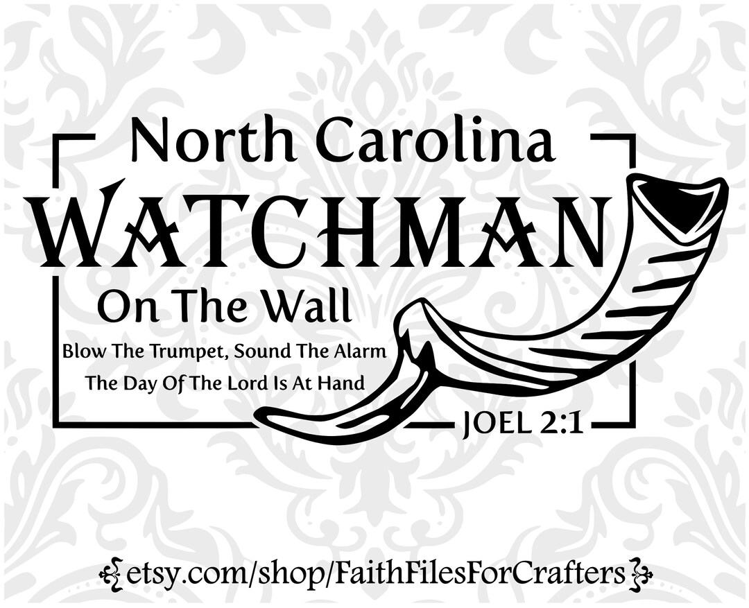 North Carolina Watchman Svg North Carolina Svg Watchman Svg - Etsy