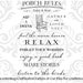 Porch Rules Svg, Porch Rules Sign Svg, Porch Rules Png, Porch Rules ...