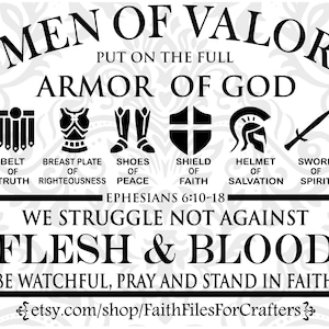 Mighty Men of Valor Svg - Etsy