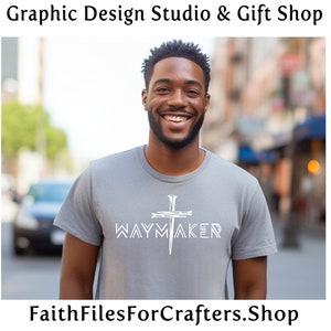 Waymaker Svg, Waymaker Sublimation, Waymaker Shirt Svg, Waymaker Decal ...