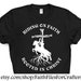 Riding on Faith Svg, Rooted in Christ Svg, Riding on Faith Shirt Svg ...