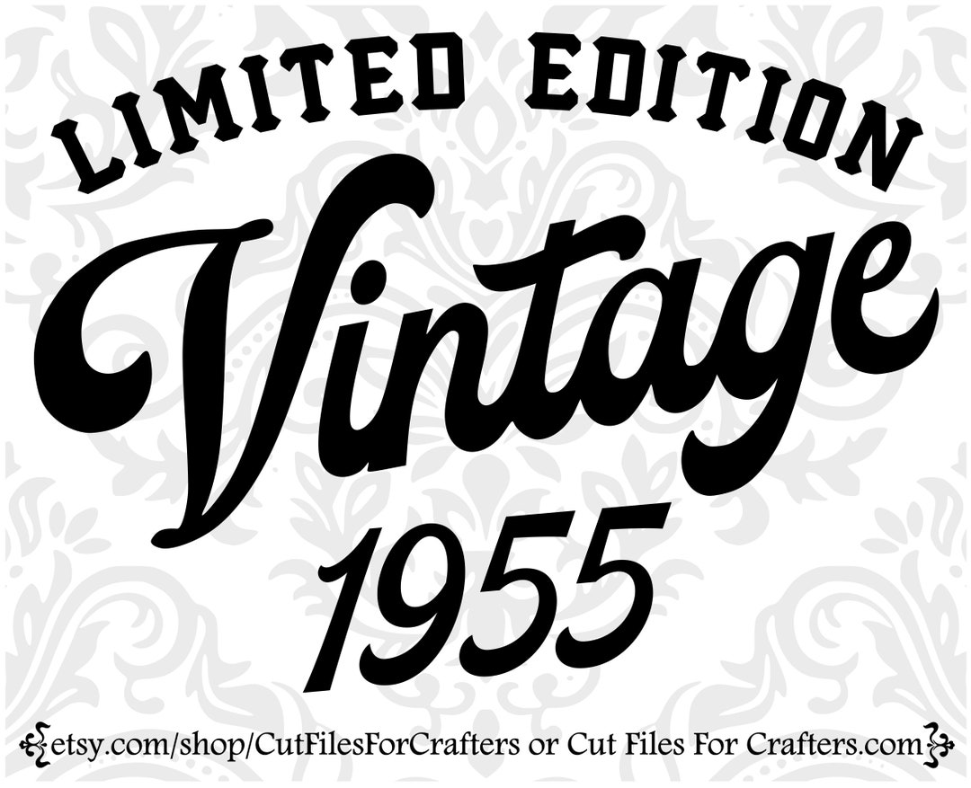 Personalized Birth Year Svg Vintage Svg Birthday Svg Birthday Shirt