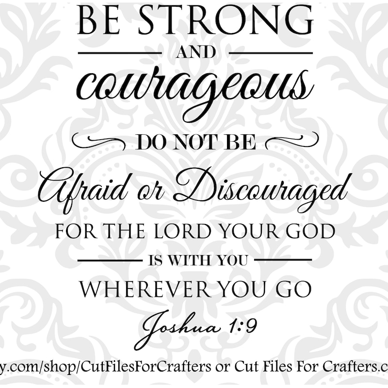 Joshua 1.9 Jewelry - Etsy