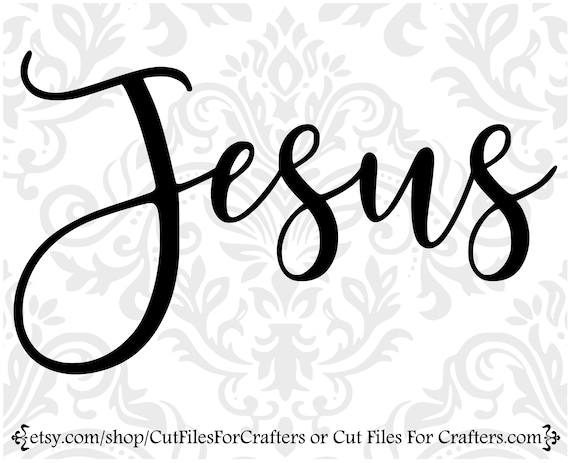 Jesus SVG Christ Svg Son of God Svg Christian Svgchristian - Etsy