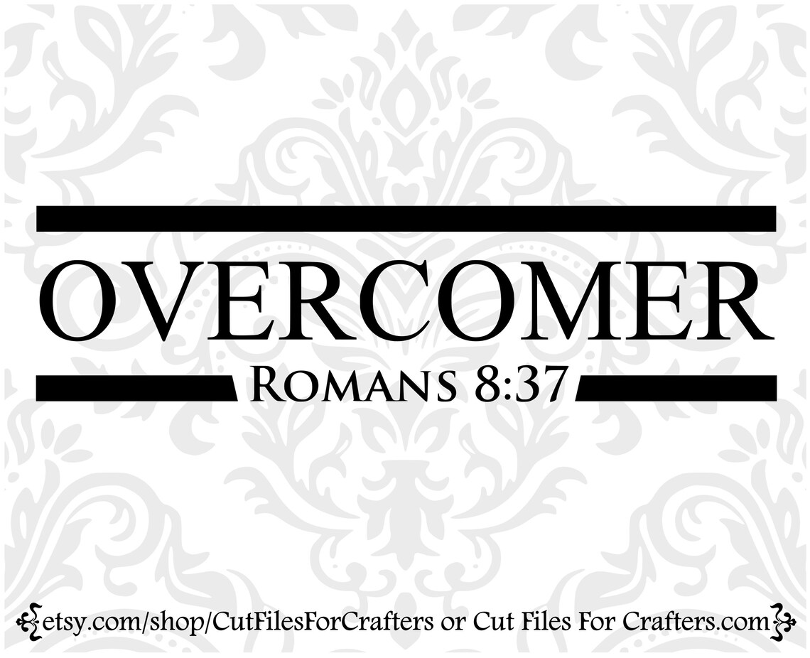 Overcomer Svg I Can Do All Things Through Christ Svg - Etsy