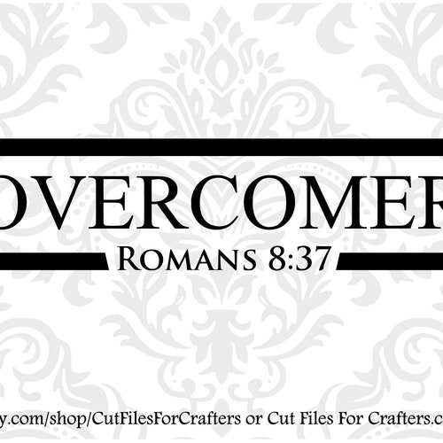 Overcomer Svg I Can Do All Things Through Christ Svg - Etsy