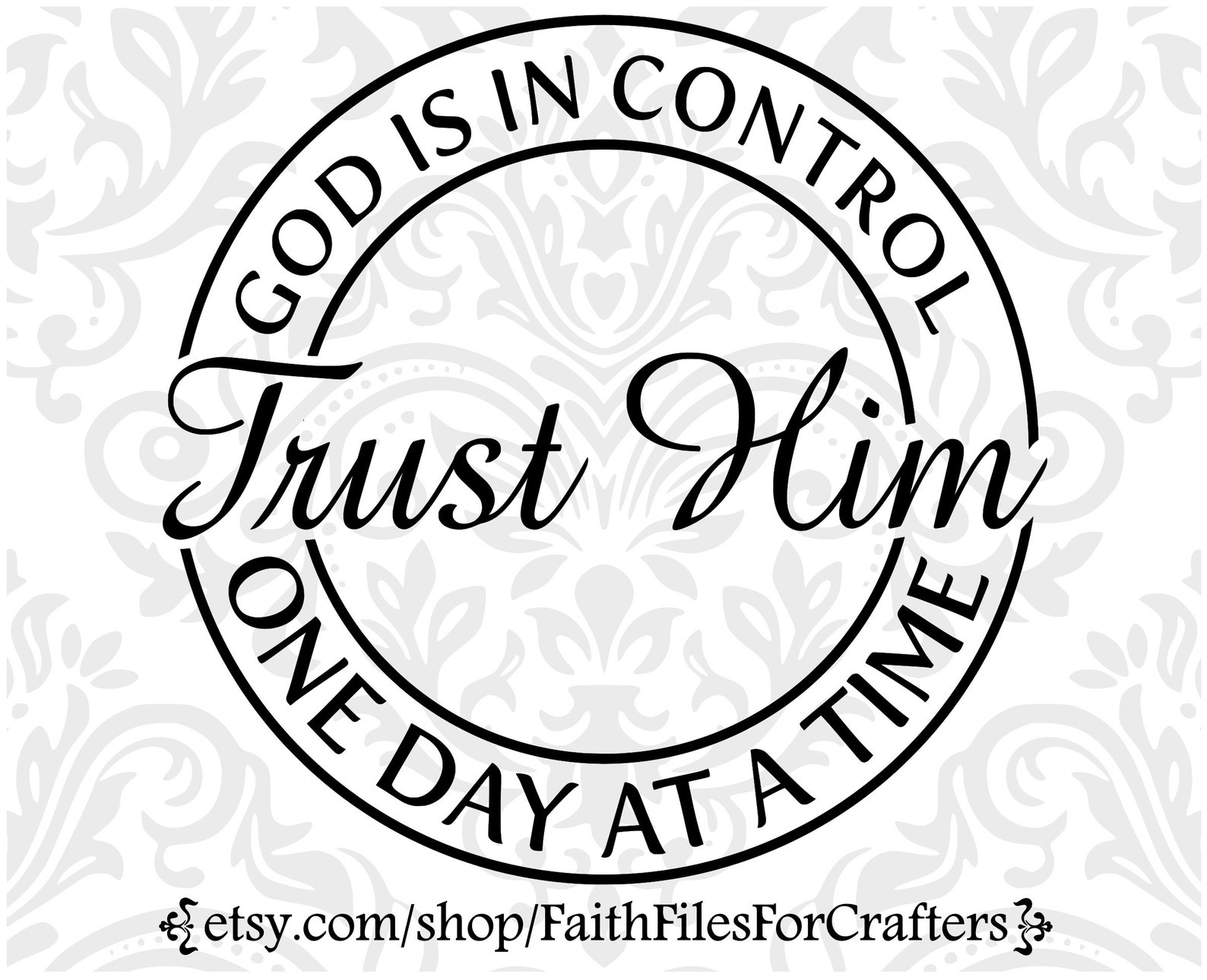 God is in Control Svg Trust Him Svg Trust in the Lord Svg - Etsy