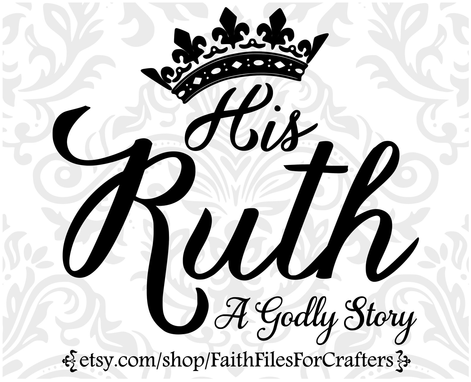 Her Boaz Svg His Ruth Svg A Godly Story Svg Christian Svg - Etsy