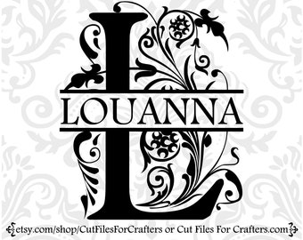 Monogram Letter L | Etsy